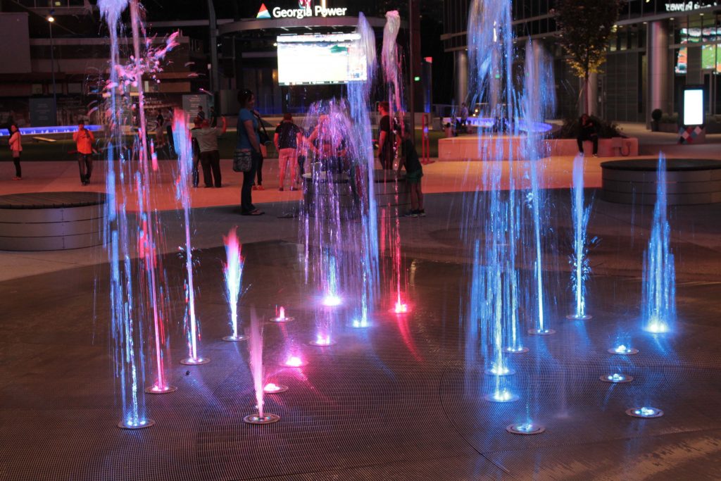 The Battery Atlanta - Roman Fountains